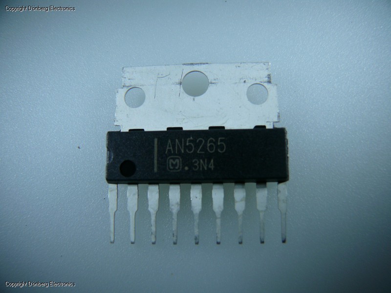 Semiconductor: AN5265 (AN 5265) - TV SOUND OUTPUT WITH HEATSINK...