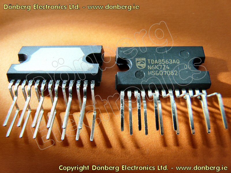 Semiconductor: TDA8563Q (TDA 8563Q) - POWER AMPLIFIER 2X40W / 2E BTL...