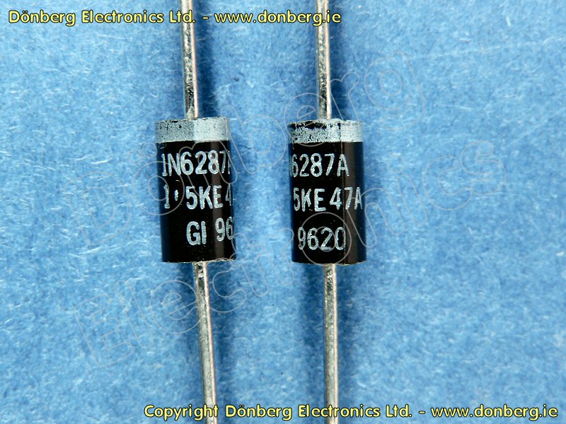 Semiconductor: 1.5KE47A - UNIDIR TRANSIL DIODE 47V / 1500W...