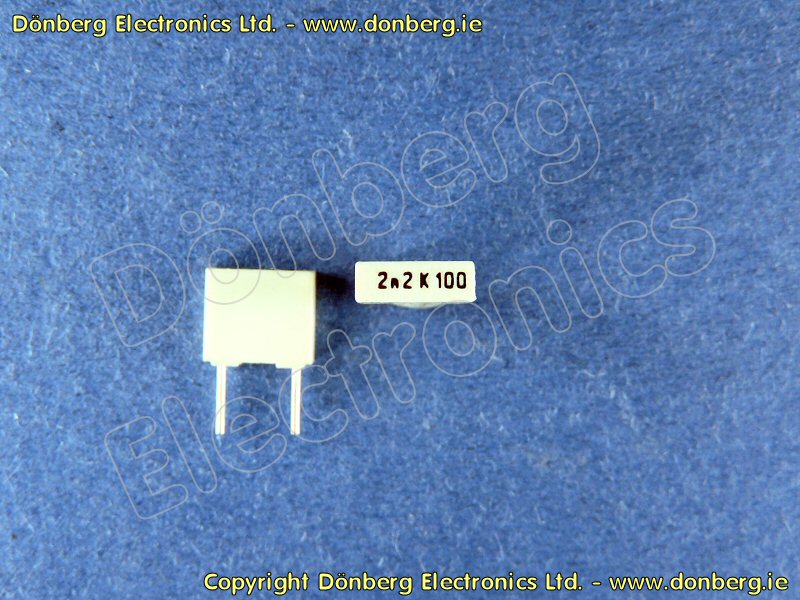 Capacitor 2N2 / 100V - 33859022 CAPACITOR...