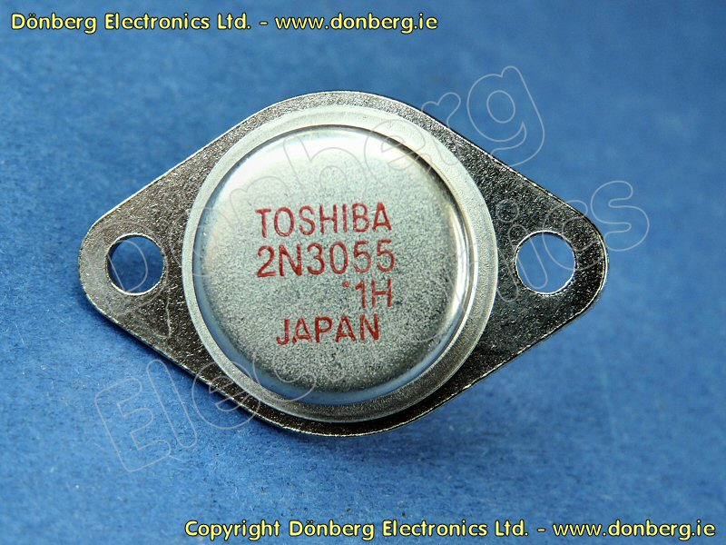 Semiconductor: 2N3055 (2N 3055) - NF/S-L / 100V / 15A / 117W...