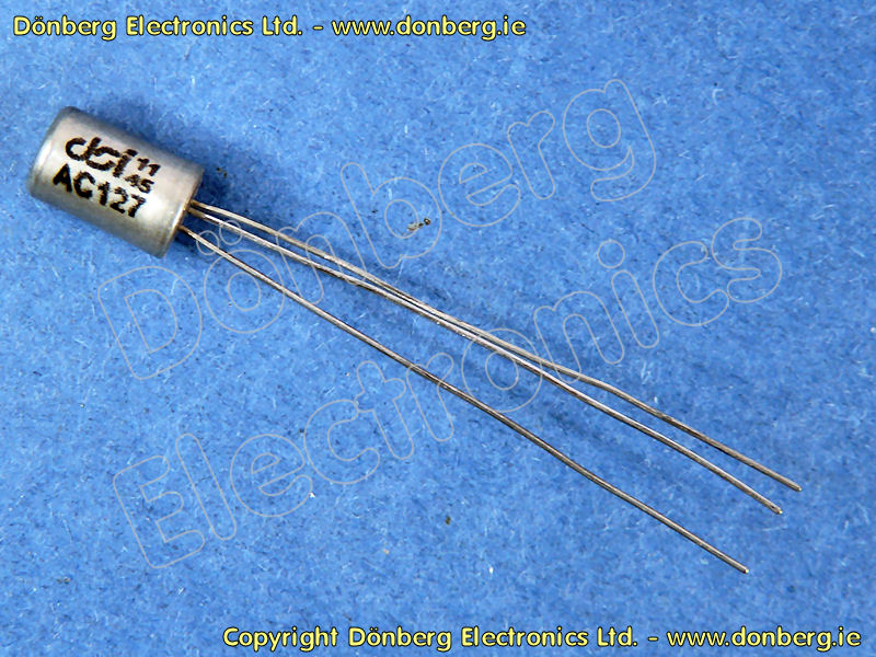 Semiconductor: AC127 (AC 127) - TRANSISTOR GERMANIUM NPN / 32V / 0.5A ...