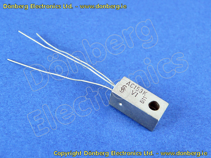 Semiconductor: AC153 (AC 153) - TRANSISTOR GERMANIUM PNP / 32V / 2A / 1W...