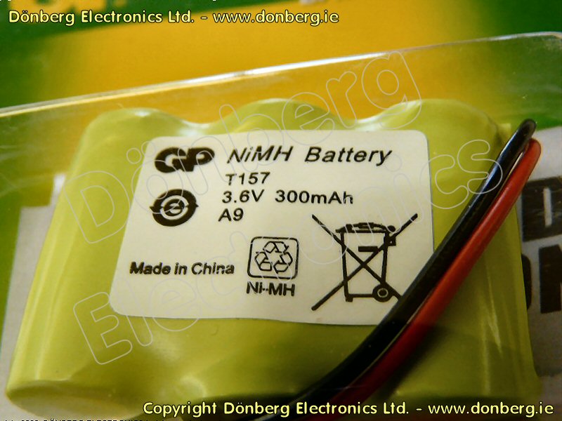 Batteries: ACCU-T157 SP - TELEPHONE BATTERY NIMH 3.6VOLT...