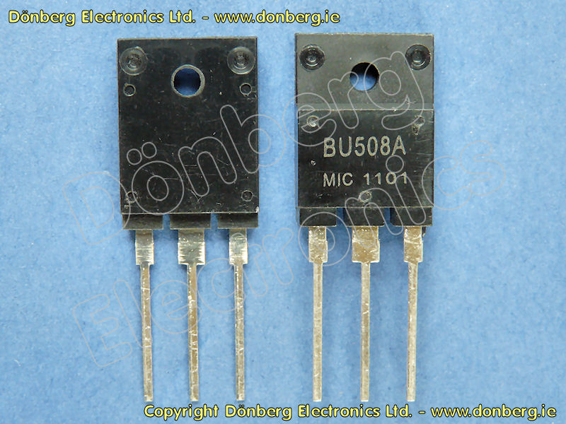 Semiconductor: BU508A (BU 508A) - TRANSISTOR SILICON NPN / 700V / 8A ...