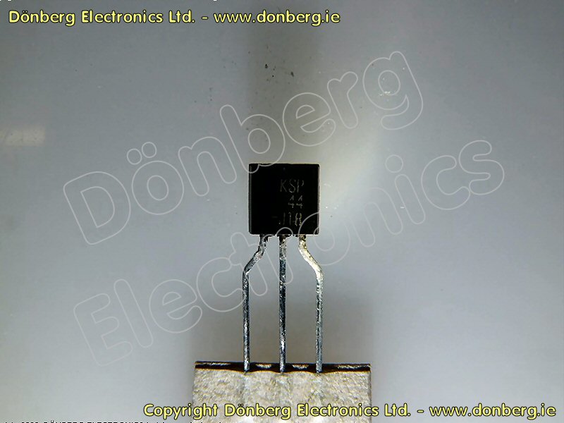 Semiconductor: KSP44 (KSP 44) - SILICON NPN TRANSISTOR / 0.3A / 400V...