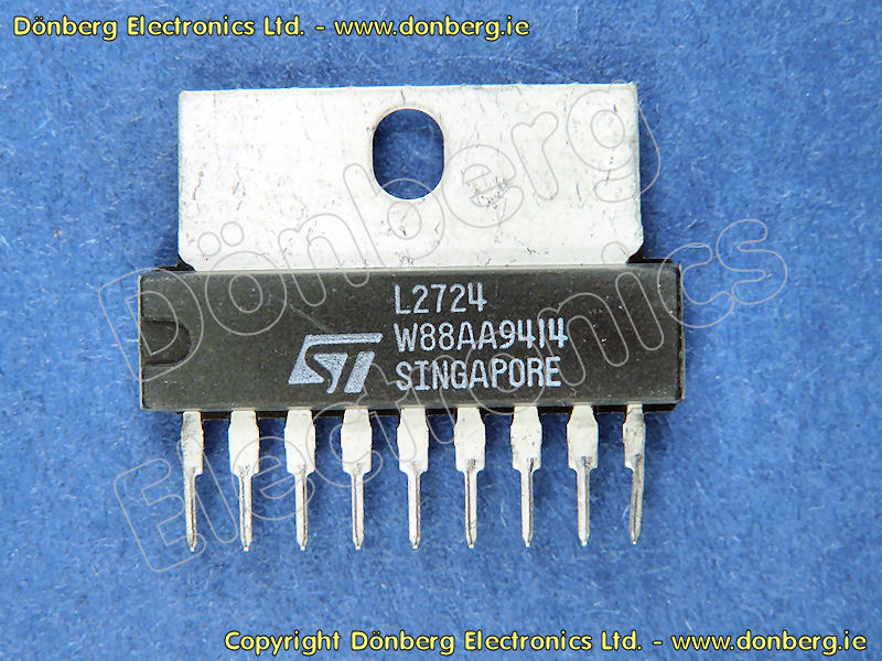 Semiconductor: L2724 (L 2724) - LOW DROP DUAL POWER OPERATIONAL...