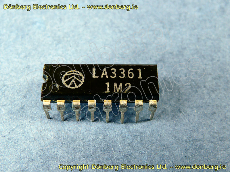 Semiconductor: LA3361 (LA 3361) - FM MPX DEMODULATOR...