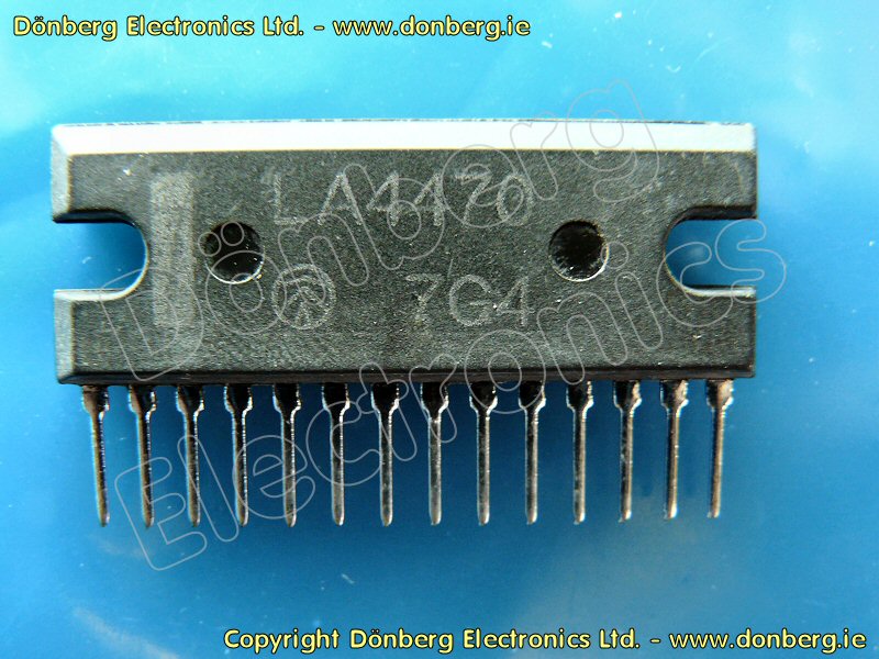 Semiconductor: LA4470 (LA 4470) - AUDIO- AMPLIFIER 18V / 4A / 20W