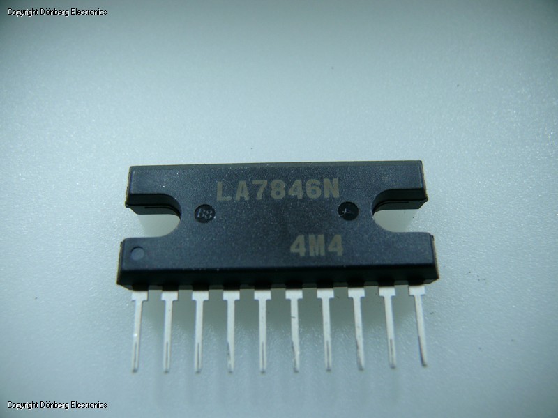 Semiconductor: LA7846N (LA 7846N) - BUS SYSTEM VERTICAL DEFLECTION-IC...