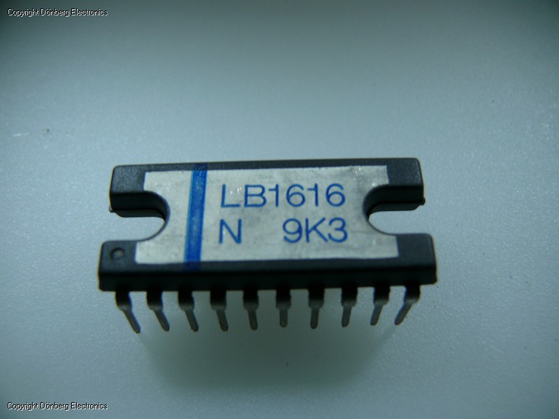 Semiconductor: LB1616 (LB 1616) - LINEAR IC VCR-CAPSTAN