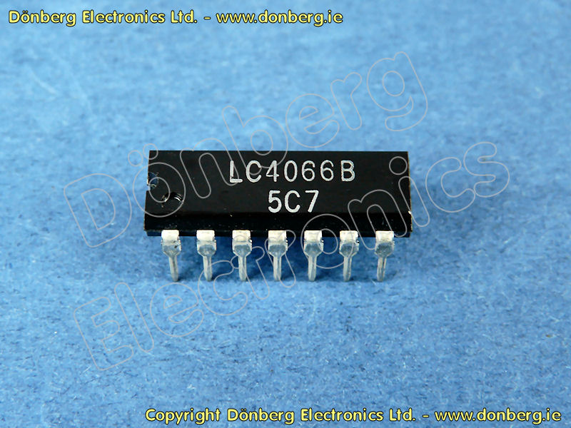 Semiconductor: LC4066B (LC 4066B) - QUAD ANALOG SWITCH...