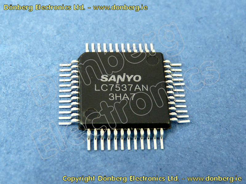 Semiconductor: LC7537AN (LC 7537AN) - ELECTRONIC VOLUME CONTROL SYSTEM...