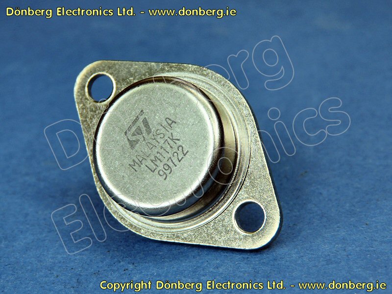 Semiconductor: LM117K (LM 117K) - ADJ.POS VOLTAGE REGULATOR / 1.2V-37V ...