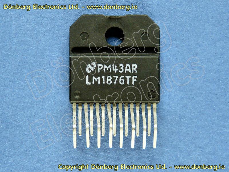 Semiconductor: LM1876TF (LM 1876TF) - POWER AMPLIFIER 2X15W