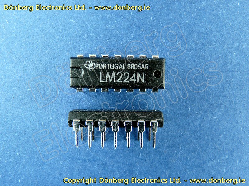 Semiconductor: LM224N (LM 224N) - 4 X OPERATIONAL AMPLIFIER 14P...