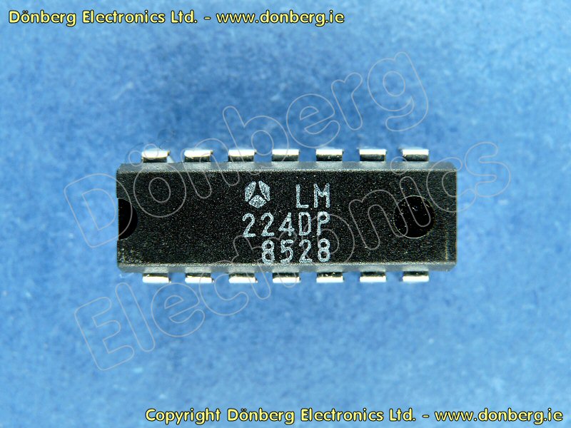 Semiconductor: LM224N (LM 224N) - 4 X OPERATIONAL AMPLIFIER 14P...