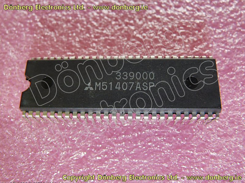Semiconductor: M51407 (M 51407) - VIF/SIF/VIDEO/CHROMA-IC...