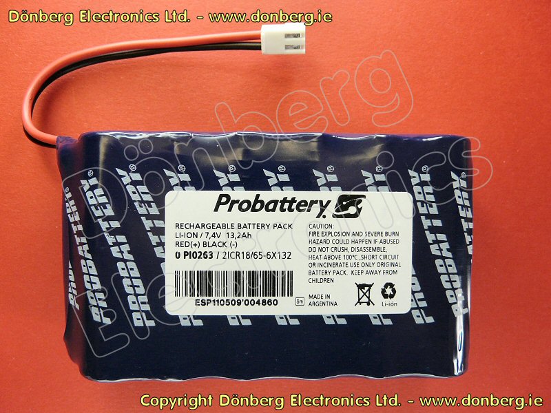 Batteries: PRX-CB047 - PROMAX BATTERY 7.2V/13AH