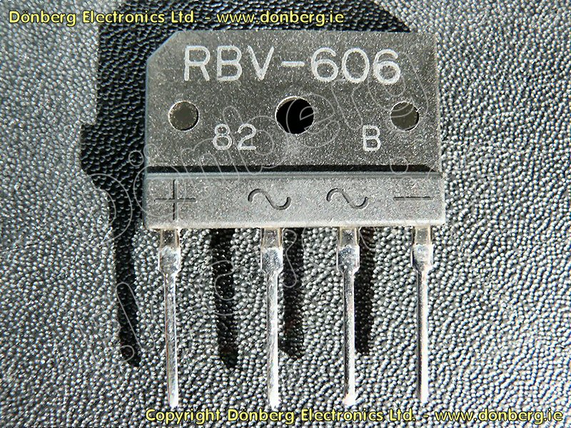 Semiconductor: RBV606 (RBV 606) - BRIDGE RECTIFIER PANASONIC
