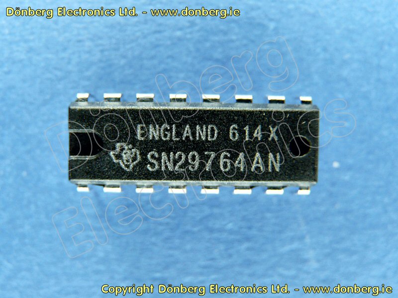 Semiconductor: SN29764 (SN 29764) - 7 SEGMENT DECODER...