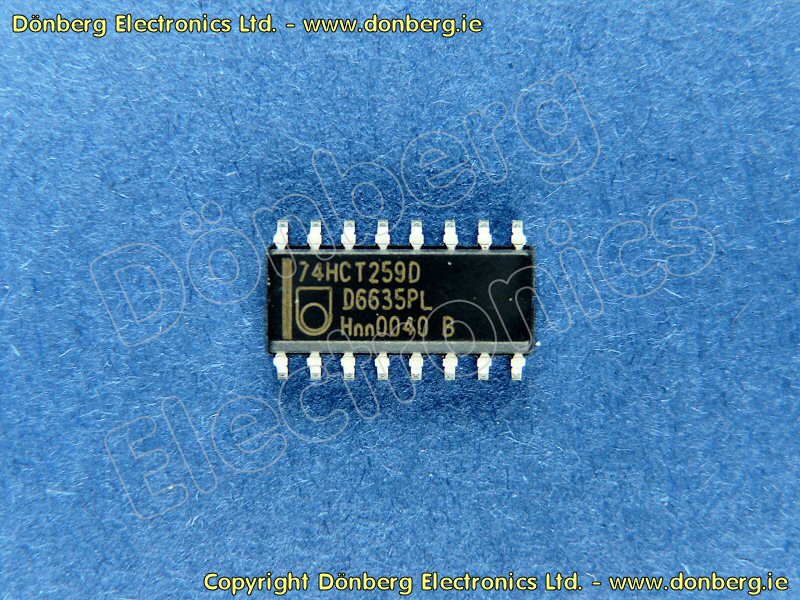 Semiconductor: SN74HCT259 (SN 74HCT259) - 8-BIT ADDRESSABLE LATCH...