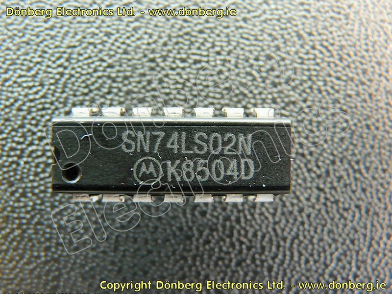 Semiconductor: SN74LS02 (SN 74LS02) - QUAD 2-INPUT NOR GATE...