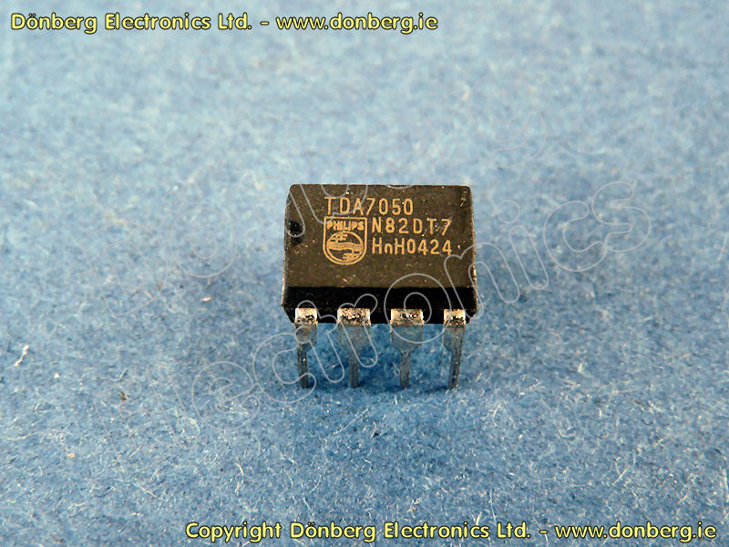Semiconductor: TDA7050 (TDA 7050) - POWER AMPLIFIER 2*75MW / 32E / 6V ...