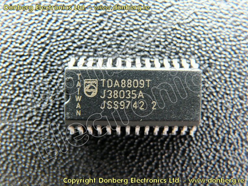 Semiconductor: TDA8809T (TDA 8809T) - PHOTO DIODE SIGNAL...