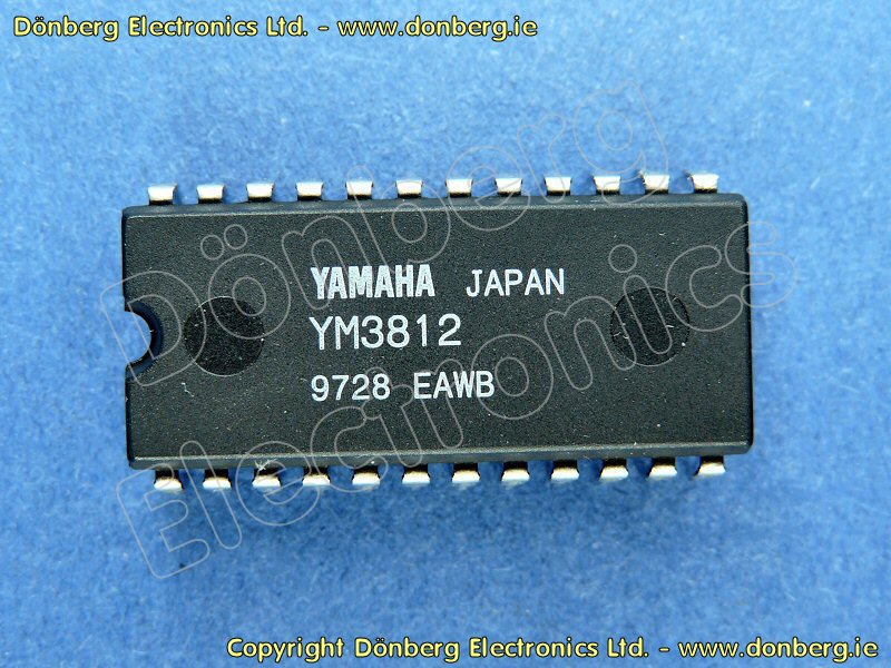 Semiconductor: YM3812 (YM 3812) - IC YAMAHA DIP24